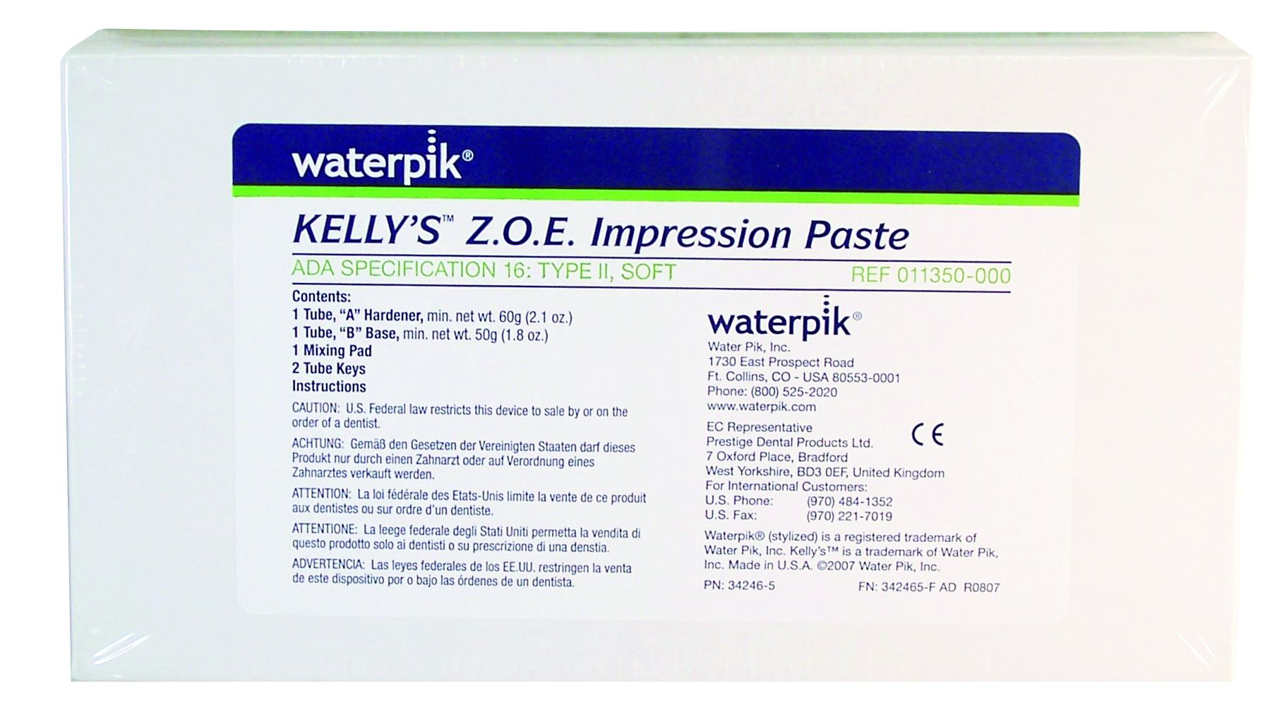 Kellys Z.O.E. Impression Paste