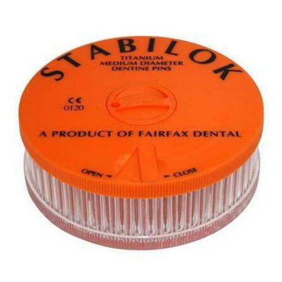 Stabilok Titanium Pins: Orange 0.76mm - Jumbo Pack