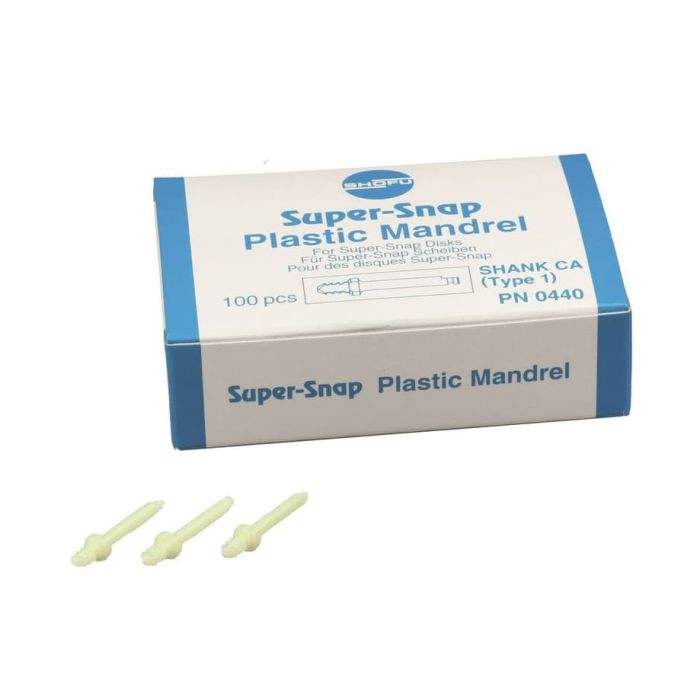 Super Snap - CA Plastic Mandrels (100)