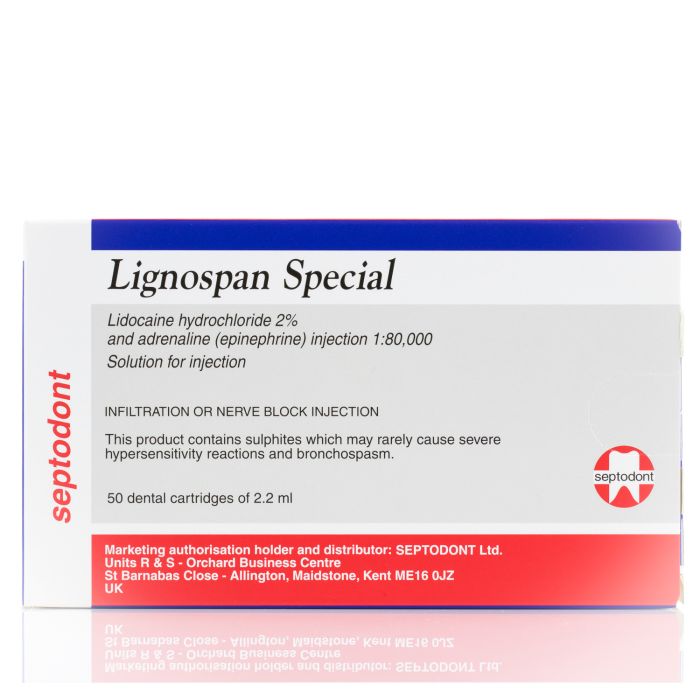 Lignospan Special 2% 2.2ml